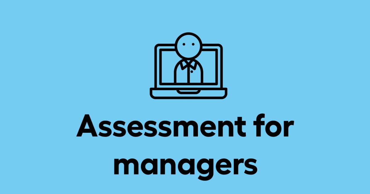 Assessment for managers | TestGroup